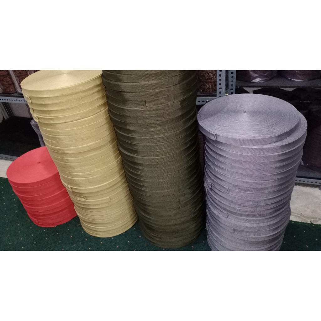 Jual Webbing tali webing tubular webing panjat tebing 40m - 45 M lebar ...