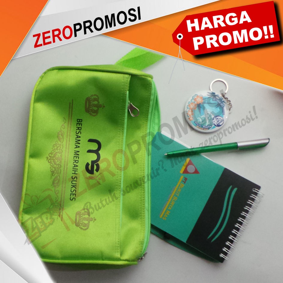Jual Paket Souvenir Seminar Kit Pouch Seri B Dengan Custom Logo ...