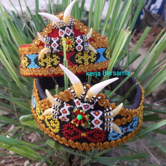 Jual topi manik dayak taring 1 | Shopee Indonesia