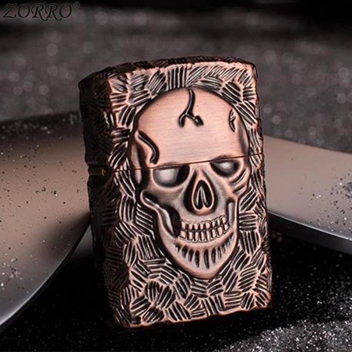 Jual Korek Api ZORRO Modern Unik Zorro Skull | Shopee Indonesia