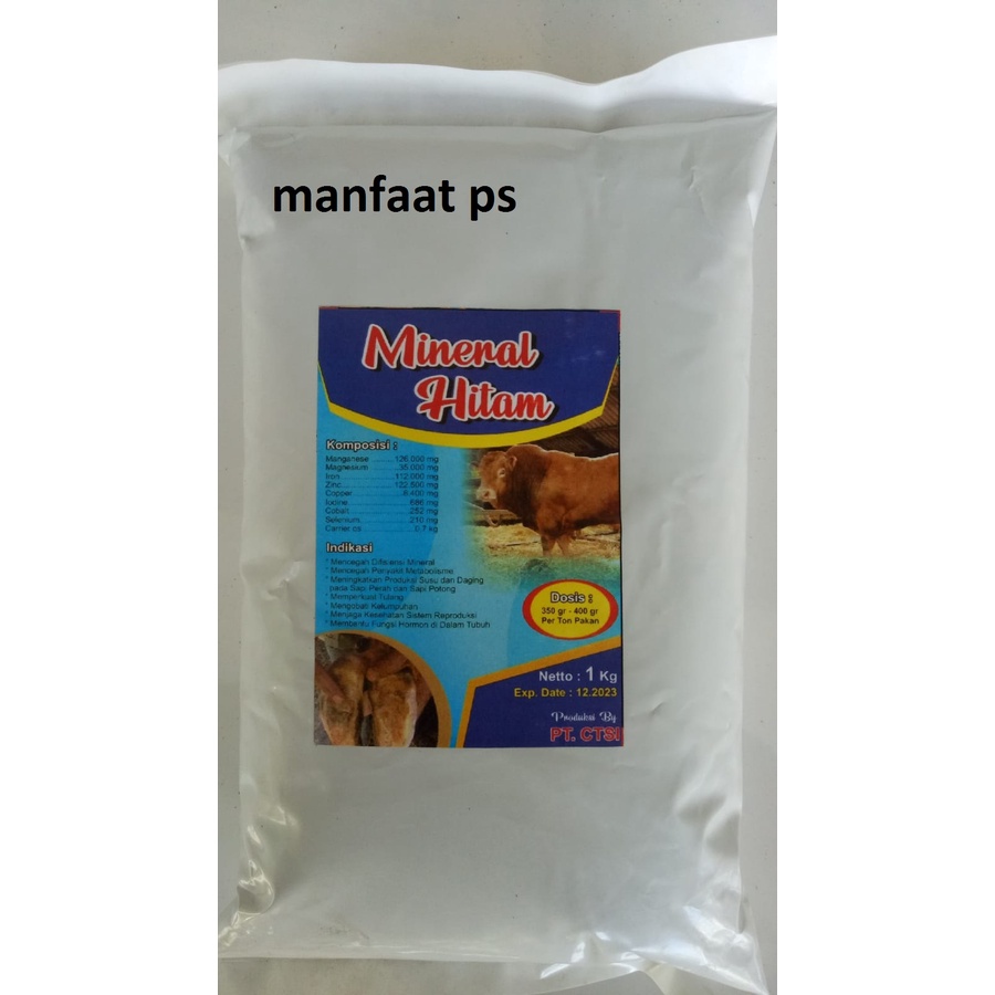 Jual Salpro Mix / Salpromix Mineral Hitam Sapi Kambing / Obat Lumpuh ...