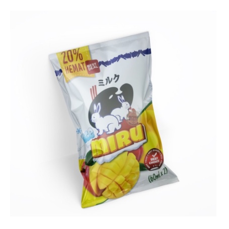 Jual Liquid Vape MIRU V4 Mango Ice 3MG 60MLX2 By Jozojo Brew | Shopee ...