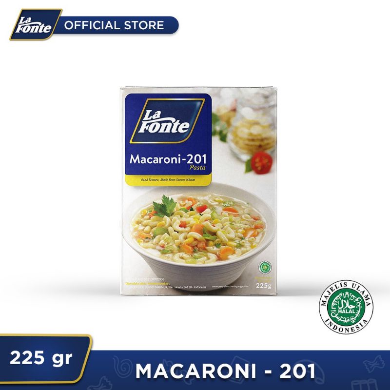 Jual Pasta La fonte macaroni fetuccine | Shopee Indonesia