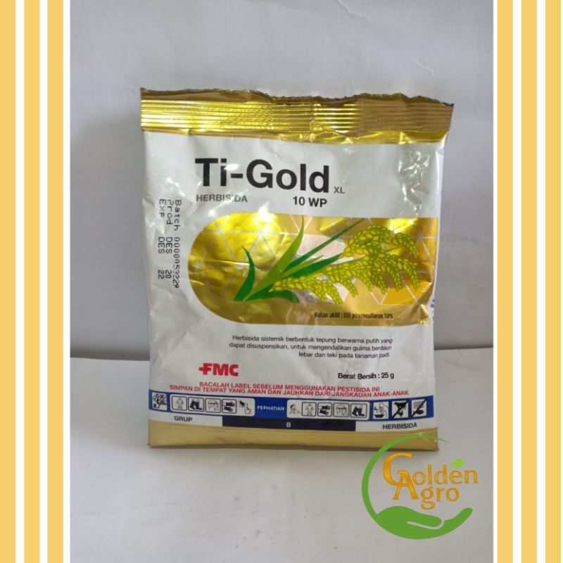 Jual HERBISIDA TIGOLD 10WP TI GOLD 25GR GR GRAM | Shopee Indonesia