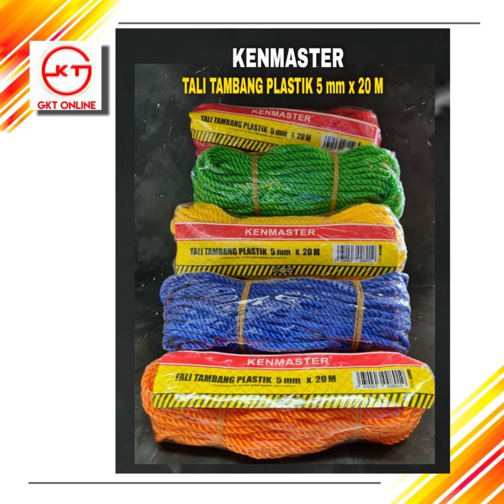 Jual Tali Tambang 5 MM x 20 M Kenmaster | Shopee Indonesia