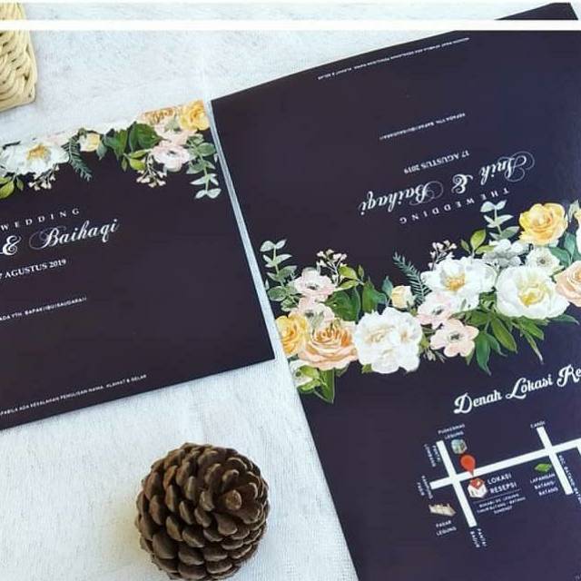 Jual Undangan pernikahan soft cover | Shopee Indonesia