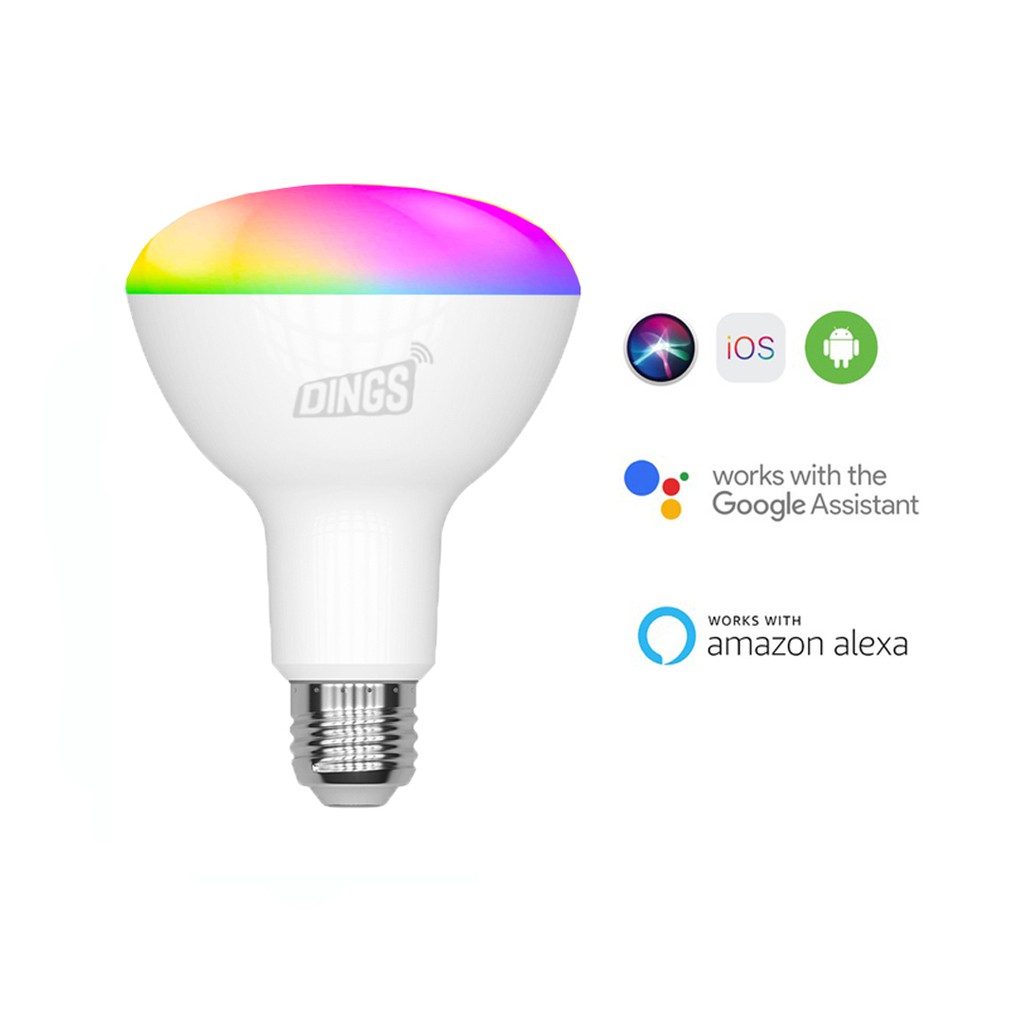 Jual Dings Lampu Pintar Smart Home - Smart Bulb 12 Watt RGBCW Model ...