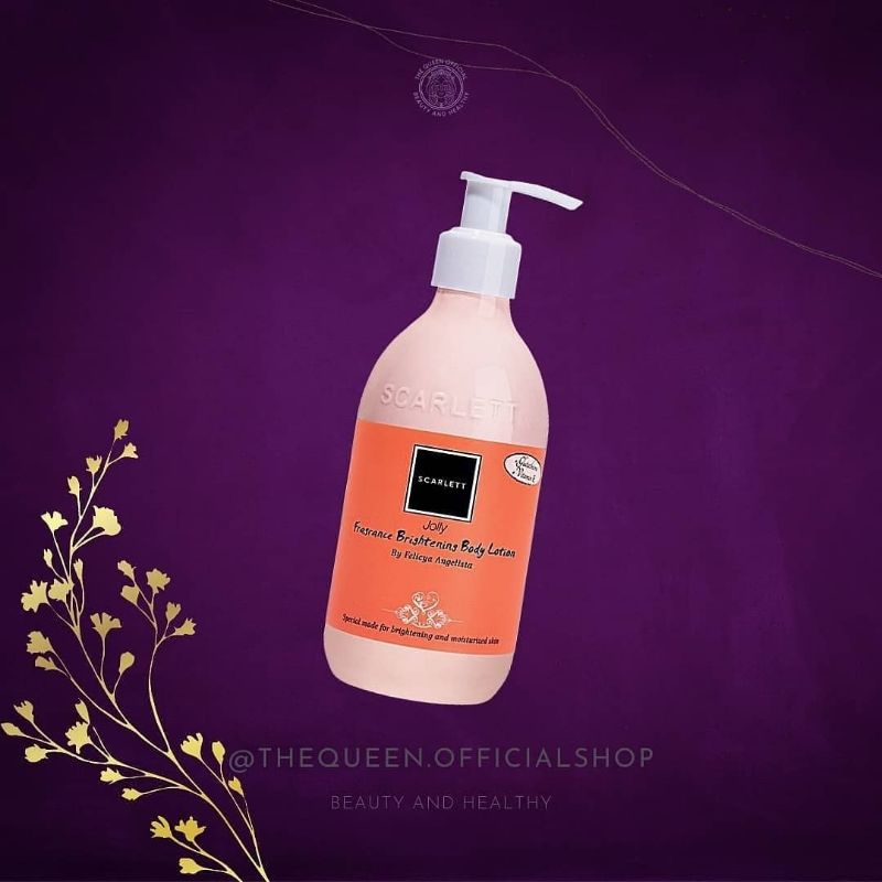 Jual SCARLETT FRAGRANCE Hand & Body Whitening Lotion - JOLLY (300ml ...