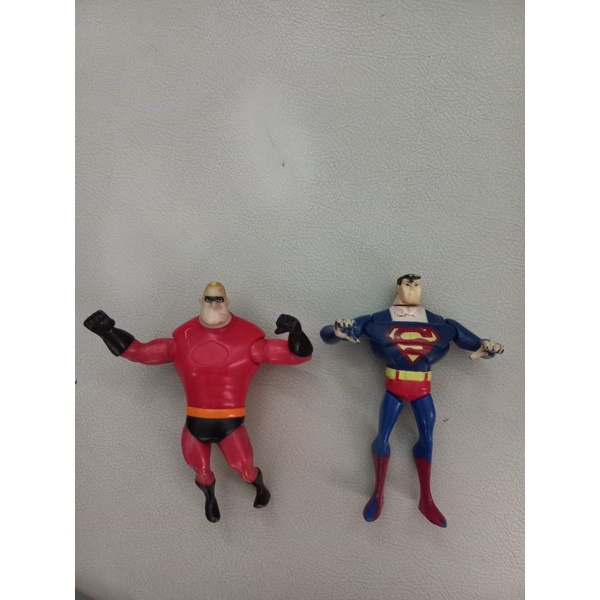 Jual Mainan figure Superman dan Incredible second | Shopee Indonesia