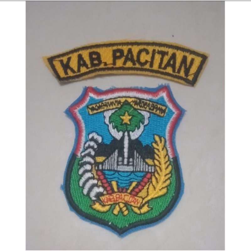 Jual LOGO PACITAN BORDIR PACITAN BADGE PACITAN | Shopee Indonesia