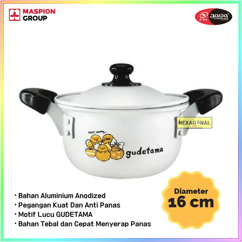 Jual Panci Maspion Gudetama / Maxi Pot Aluminium | Shopee Indonesia