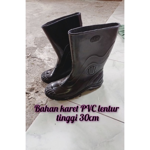Jual sepatu boot proyek / sepatu tani | Shopee Indonesia