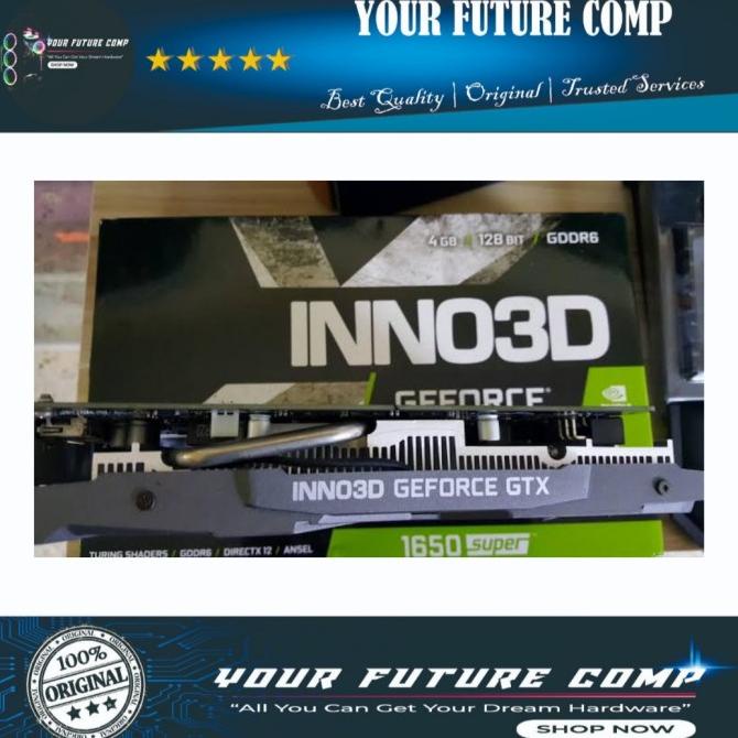 Jual VGA Inno3D GTX 1650 SUPER 4GB | GTX 1650S 4 GB GDDR6 Gaming Not ...