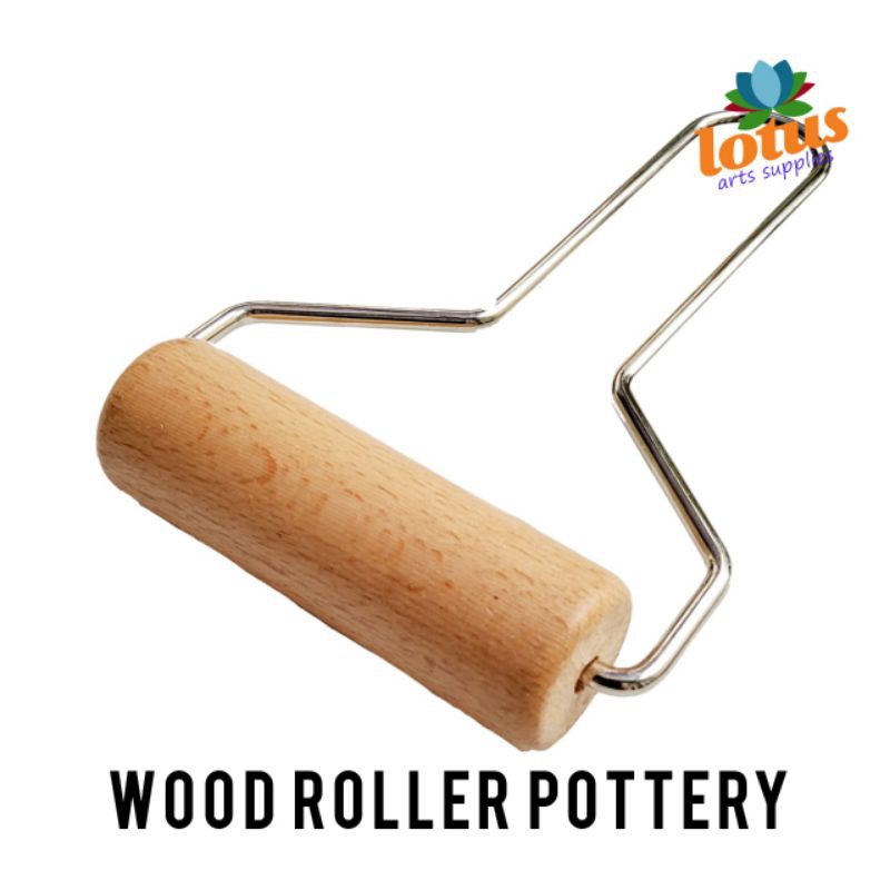 Jual Wood Roller Pottery Clay Tool - Roll Kayu | Shopee Indonesia