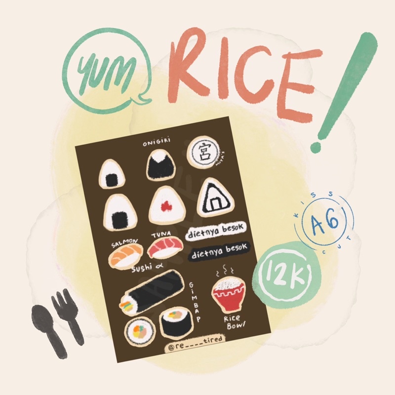 Jual Rice Stickers | Shopee Indonesia