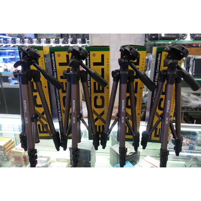 Jual Tripod Excell 280 (sisa warna hitam) | Shopee Indonesia