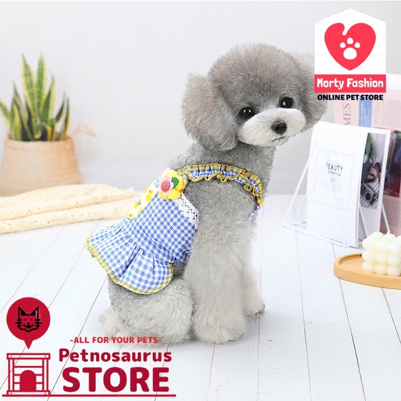 Jual Baju dress yuken kucing anjing betina | Shopee Indonesia