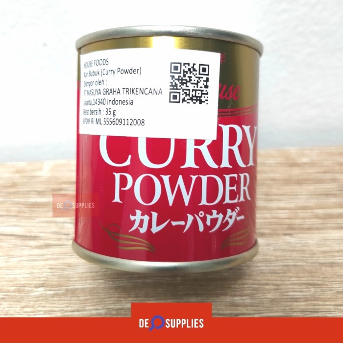 Jual House Curry Powder 35Gr - Bumbu Kari Bubuk Jepang Kaleng Rasa Kari ...