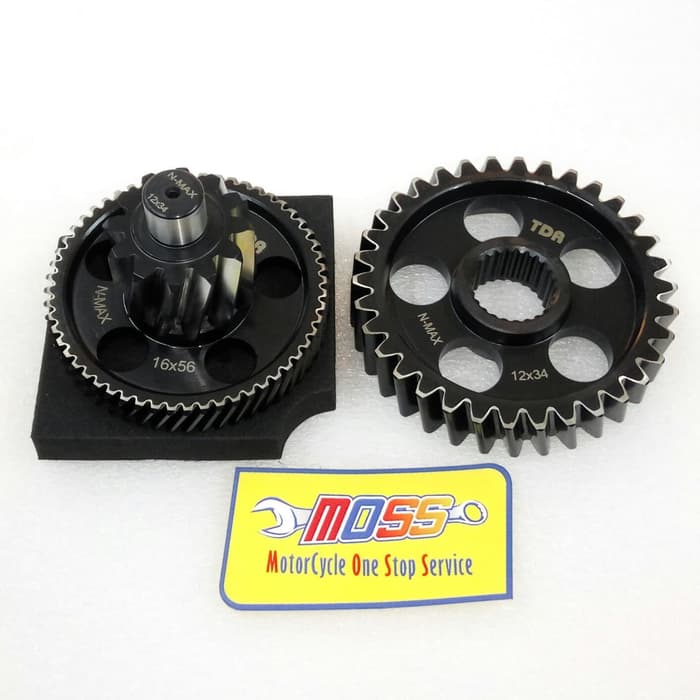 Jual Gearbox Ratio 12T x 33T dan 34T TDR Yamaha Nmax Aerox | Shopee ...