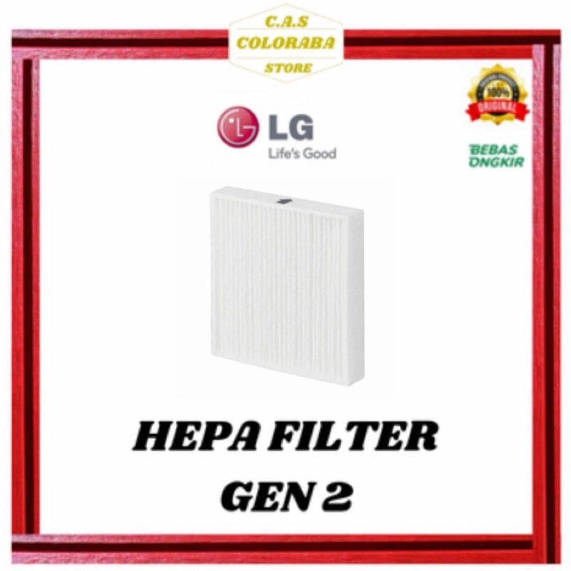 Jual HEPA FILTER MASKER LG PURICARE WEARABLE AIR PURUFIER GEN 1 GEN 2 ...