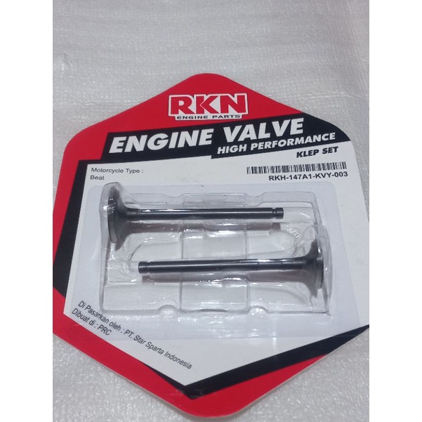 Jual Klep Set KVY Honda Beat Carbu Valve Payung klep Beat pnp Vario ...