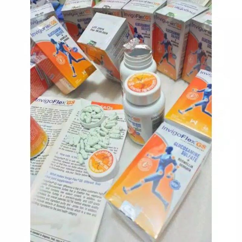 Jual InvigoFlex GS - Invigo Flex - Obat Calcium Tulang - Boswellia ...