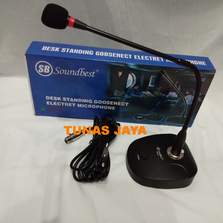 Jual MIC MEJA KABEL SOUNDBEST SB 67 PROFESIONAL MICROPHONE CONFERENCE ...