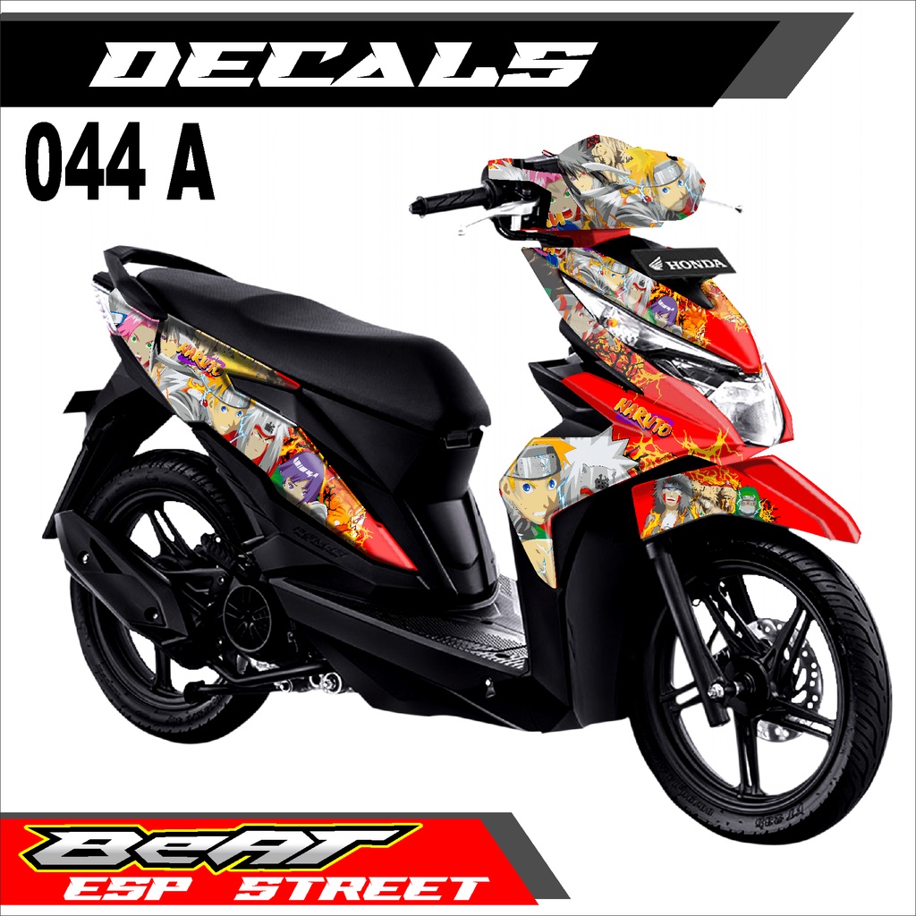 Jual Decal Sticker - Dekal Strip Fullbody BEAT STREET ESP Design NARUTO ...