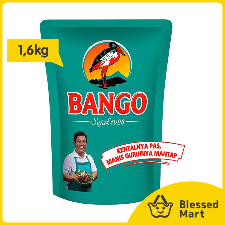 Jual Kecap Bango Refill 1,6kg / Kecap Manis Cap Bango Isi Ulang 1,6kg ...