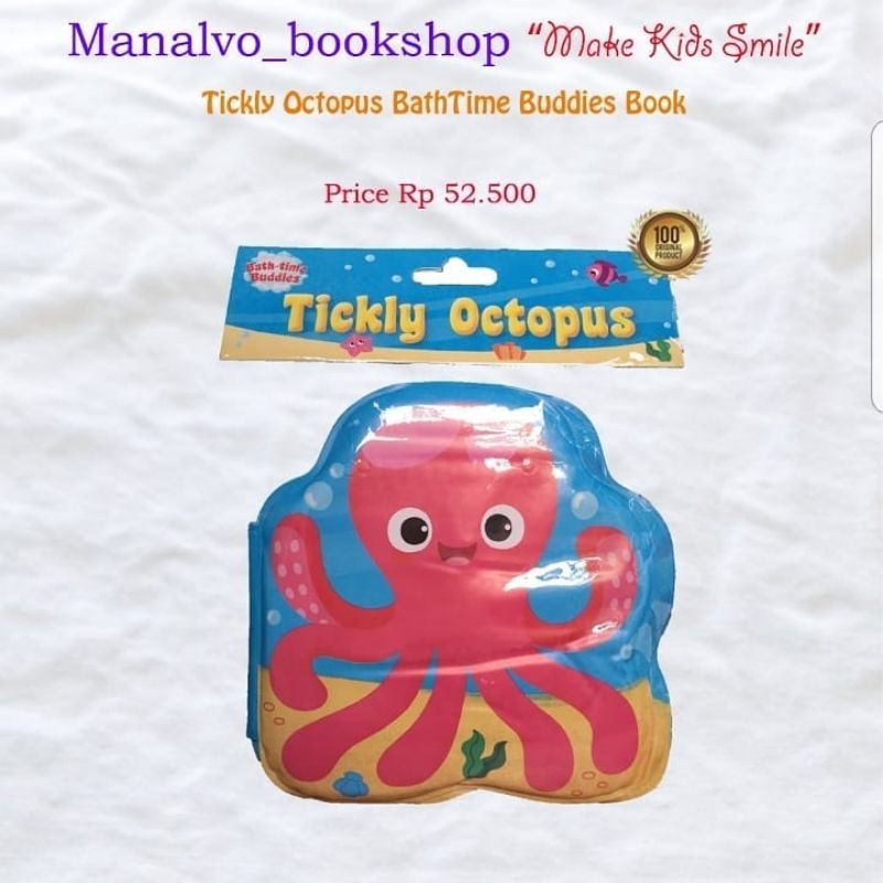 Jual Buku Anak Import Tickly Octopus Bathtime Buddies | Shopee Indonesia