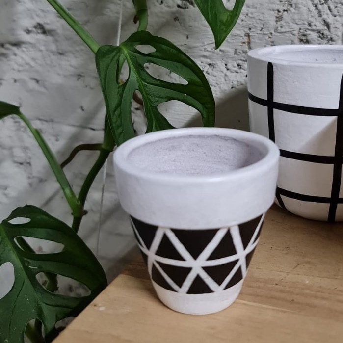 Jual Pot Lukis Diameter 6-7 cm l Pot Lukis Gerabah l Vas Tanah Liat l ...