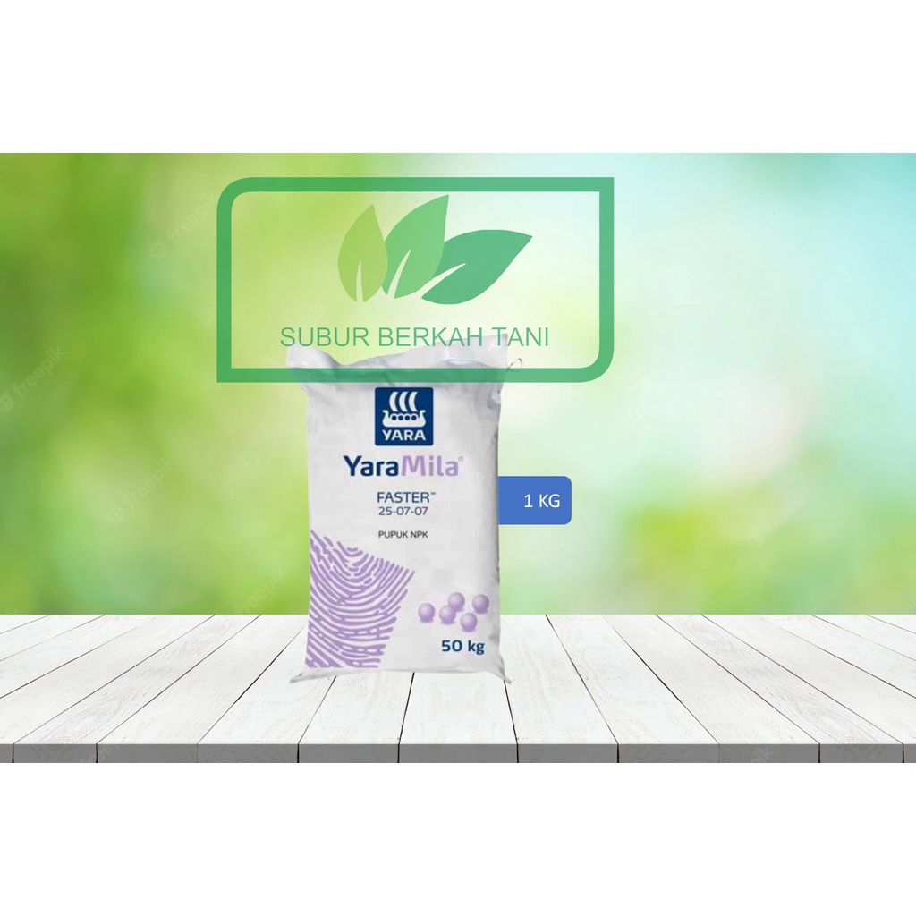 Jual Pupuk NPK Yara Mila Faster 25-7-7 , NPK Yaramila Faster ( Repack ...