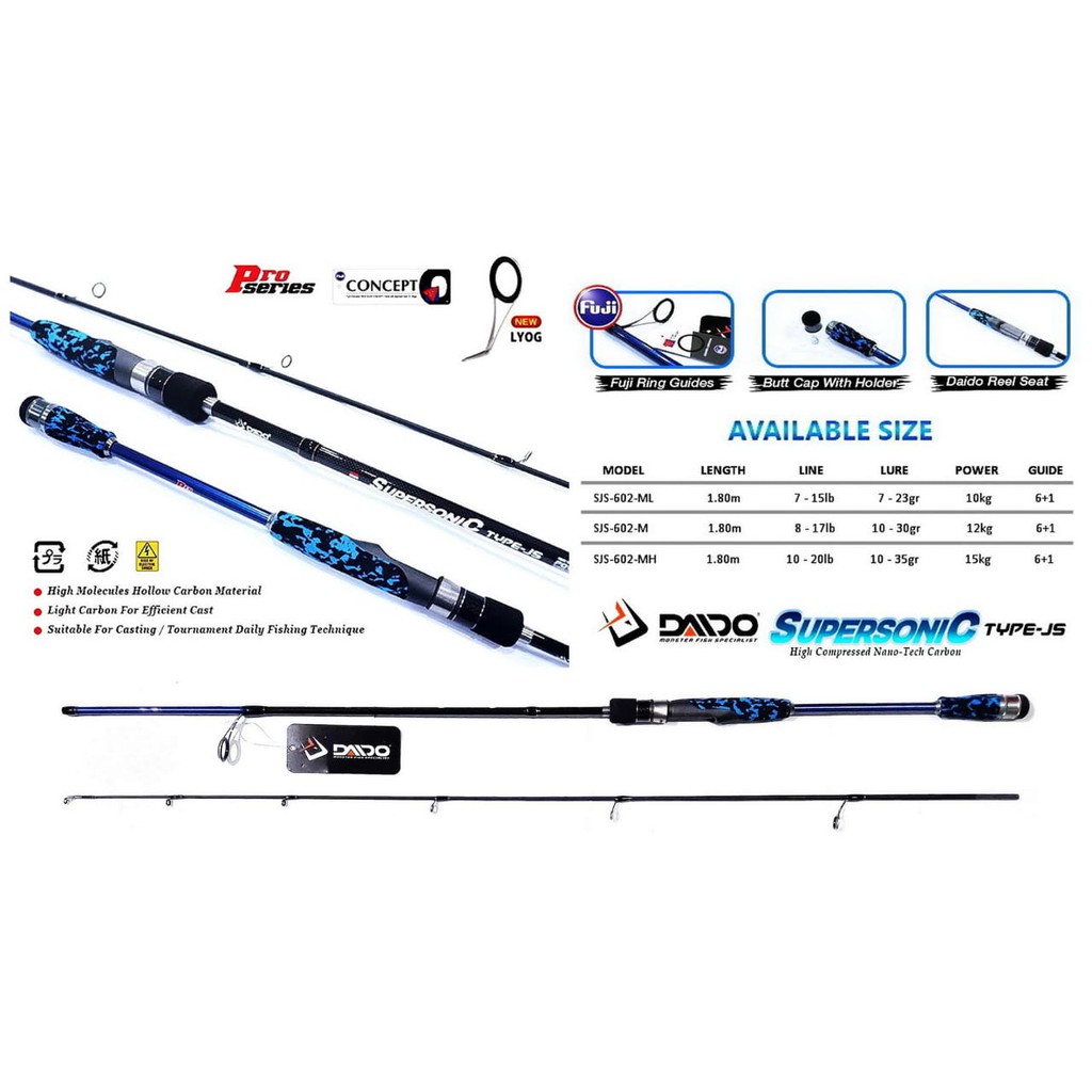 Jual JORAN DAIDO SUPERSONIC PRO JS 180cm | Shopee Indonesia