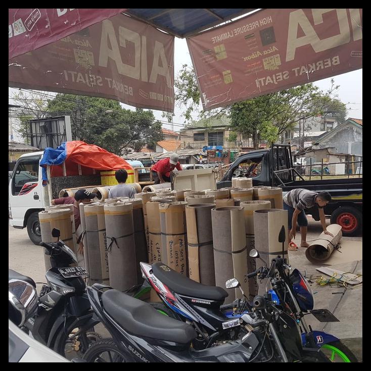 Jual Aica Hpl Aica Mb 3017 Dn74 - Thailand Teak - Woodgrain | Shopee Indonesia