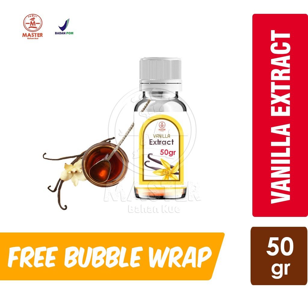 Jual Vanilla Extract / Essence / Perisa Vanilla Super [Botol 50gr ...