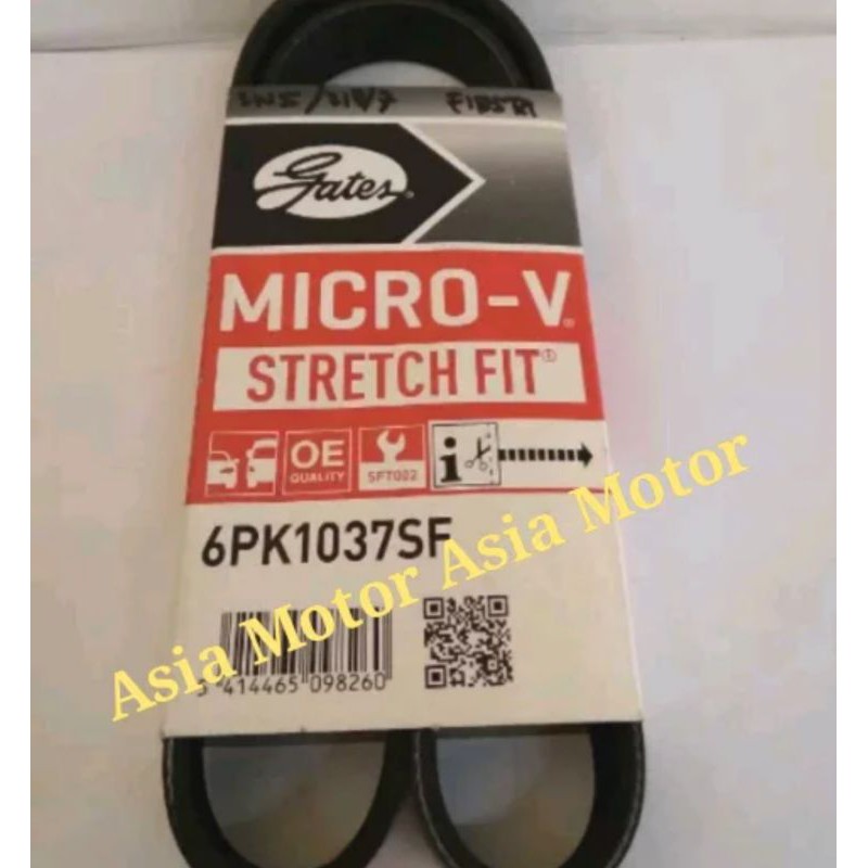 Jual Fan Van Belt Ford Fiesta Ford Ecosport 6PK 1037 Vbelt V-Belt ...