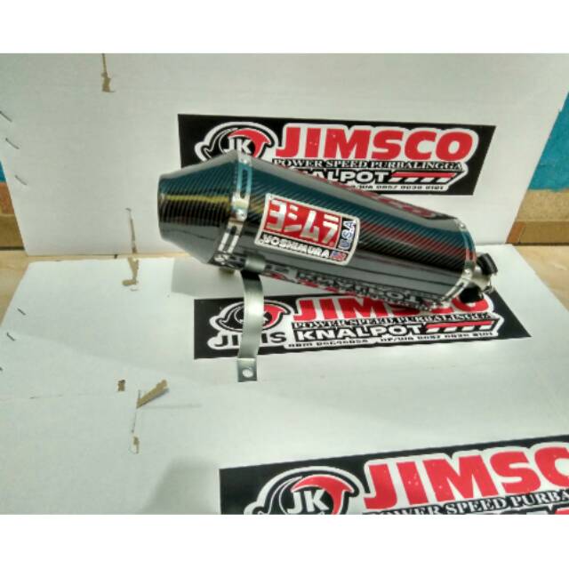 Jual Knalpot Yoshimura USA Carbon slencer only bisa untuk 150cc dan ...