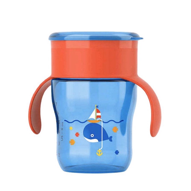 Jual Philips Avent Grown Up Cup SCF782/20 Botol Minum 9M+ - Blue Red ...