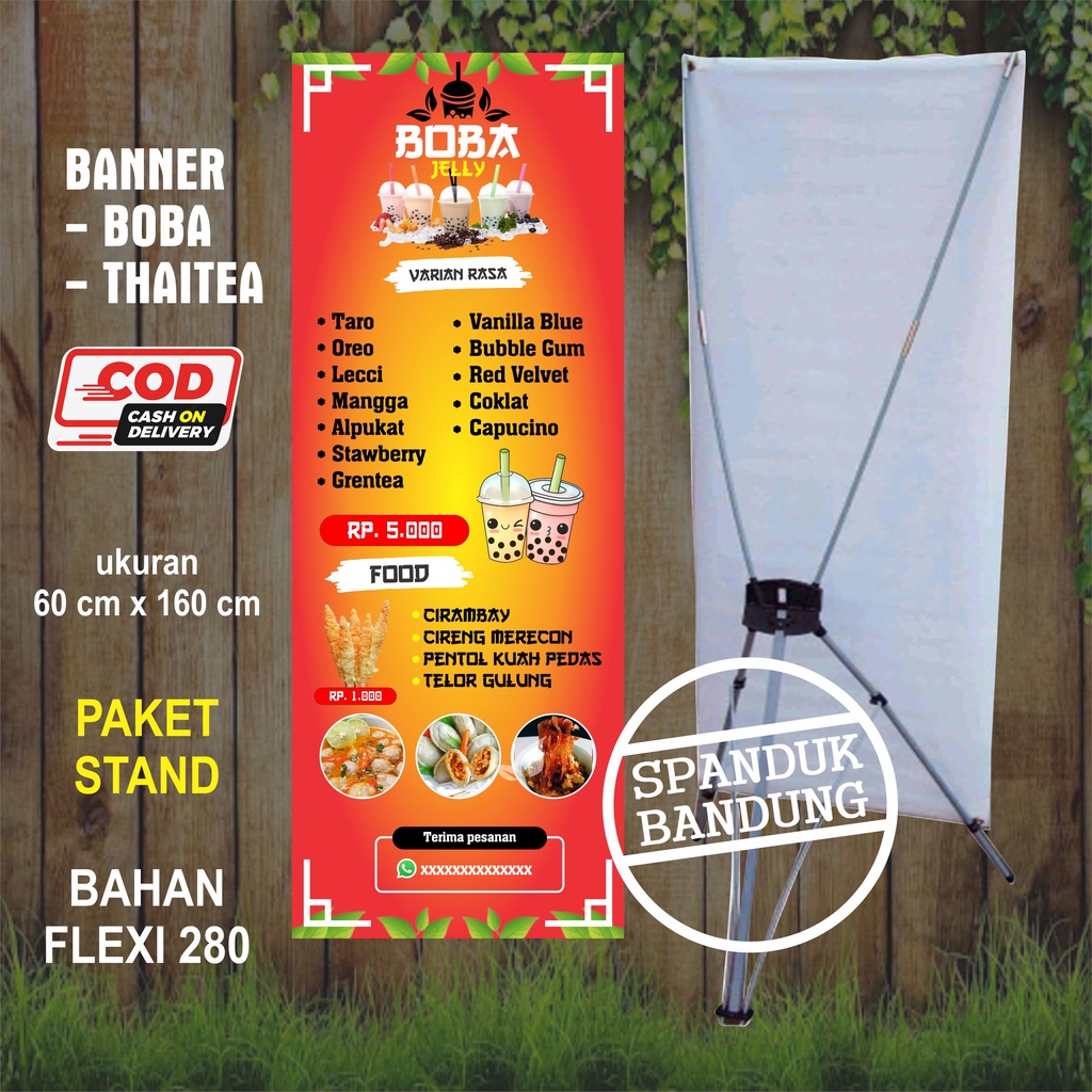 Jual BANNER BOBA DESAIN MENARIK / BANNER USAHA MINUMAN COSTUM REQUEST ...