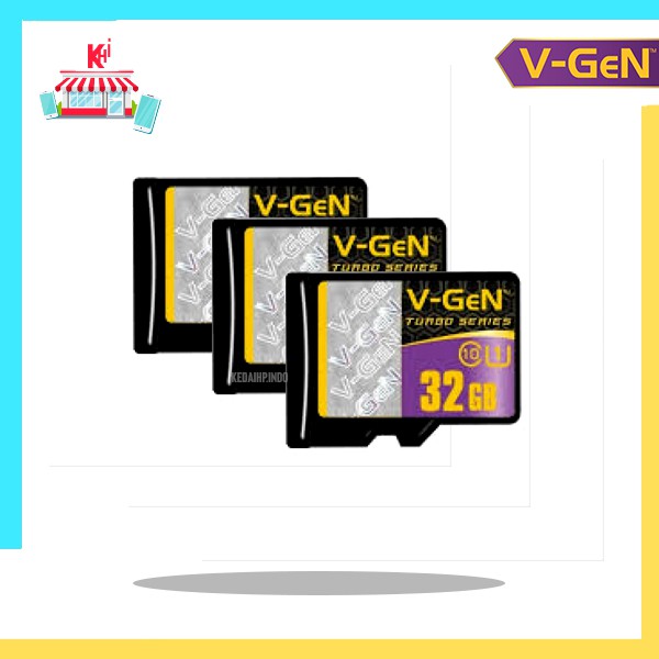 Jual Memory Card V-Gen Vgen 32GB Class 10 Memori Hp Kartu Micro SD ...