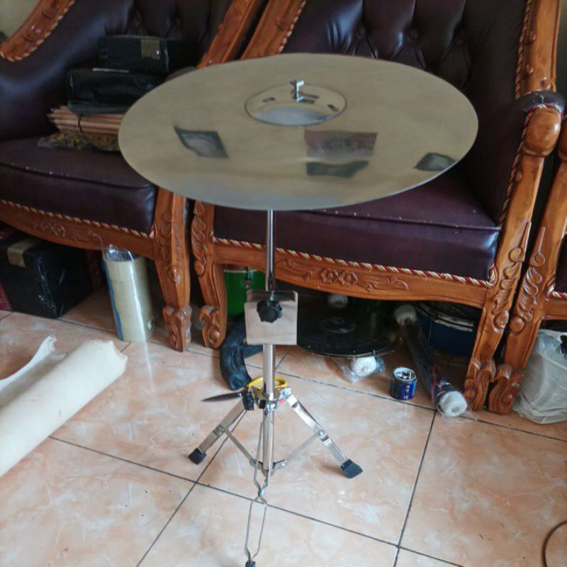 Jual Stand simbal cymbal cimbal monel putih stenlis 16inc 18inc markis ...