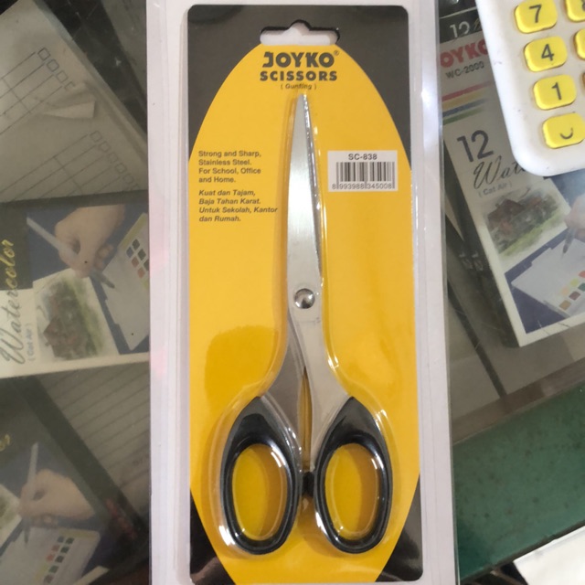 Jual ( 1pcs ) Gunting Scissors Joyko Sc-838 Sc838 | Shopee Indonesia
