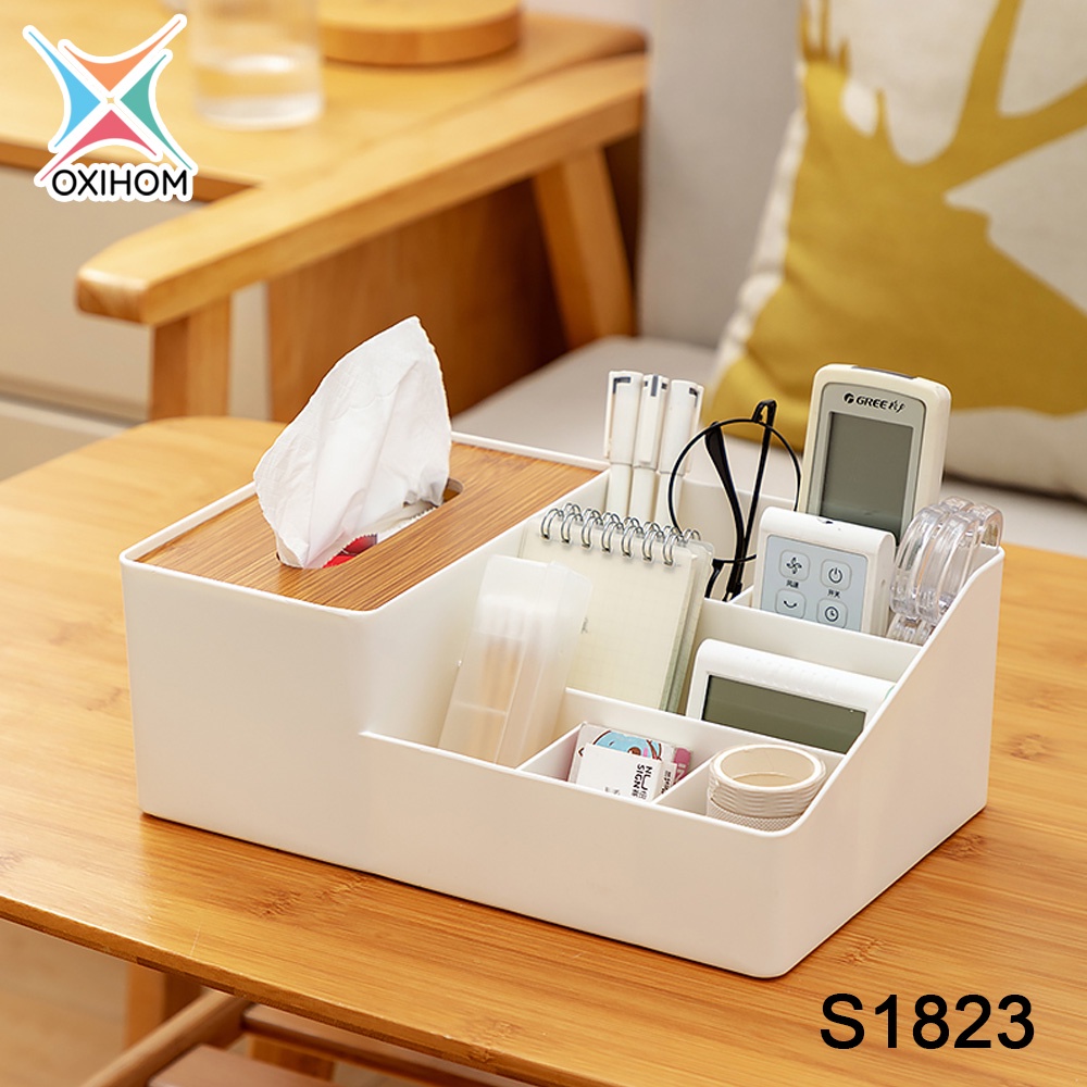 Jual Oxihom Tempat Tisu Rak Kosmetik Rak Make Up Stationary Rak Dapur ...