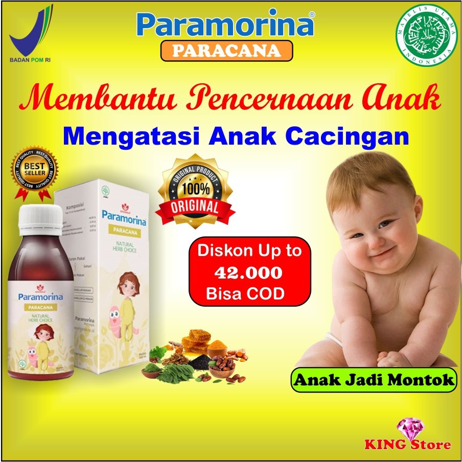 Jual PARAMORINA PARACANA madu herbal suplemen multivitamin nutrisi ...