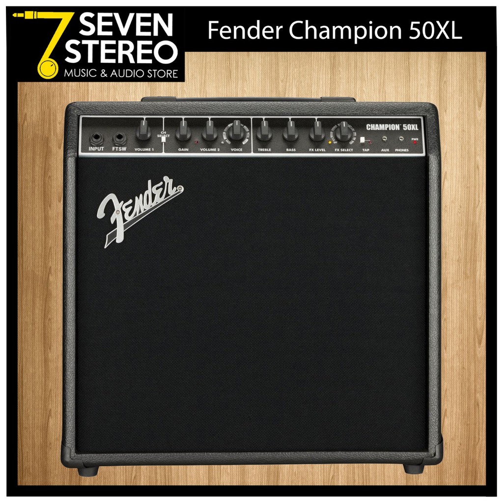Jual Fender Champion 50XL 50 Watt 1x12" Combo Amp | Shopee Indonesia