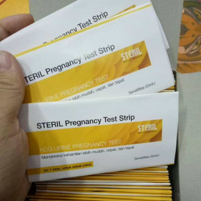 Jual Test Pack tes kehamilan - Steril Pregnancy Test Strip | Shopee ...