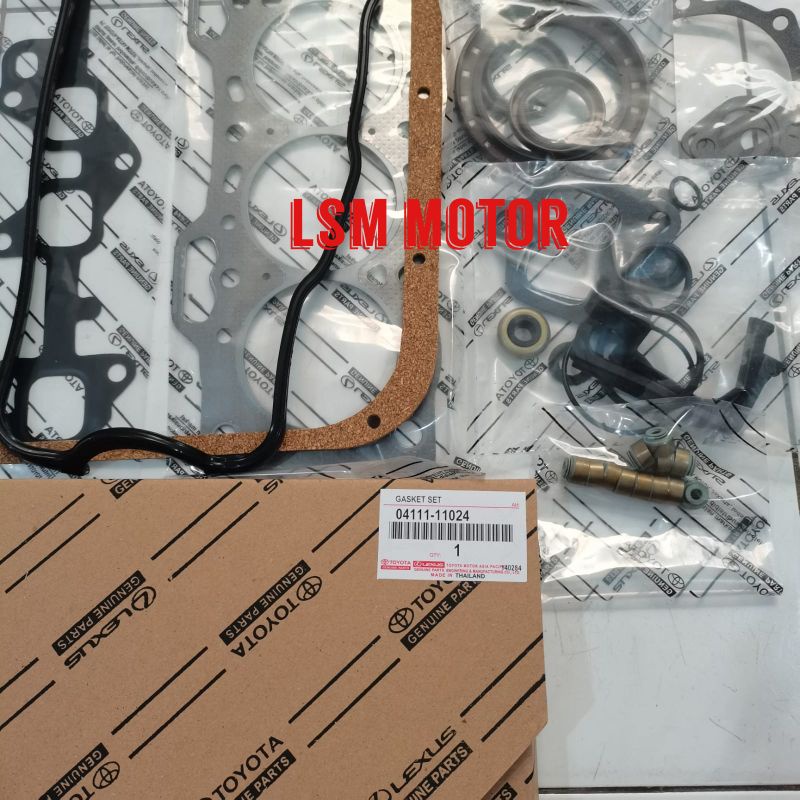 Jual paking set packing gasket full set Starlet 1.3cc ep80 graphite | Shopee Indonesia
