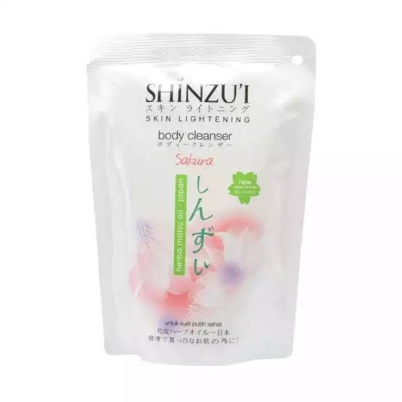 Jual Shinzu'I Skin Lightening Body Cleanser Refill 200Ml- 420Ml | Sabun Cair Shinzui | Shopee ...