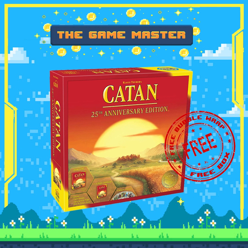 Jual CATAN 25TH ANNIVERSARY Board Game | Shopee Indonesia