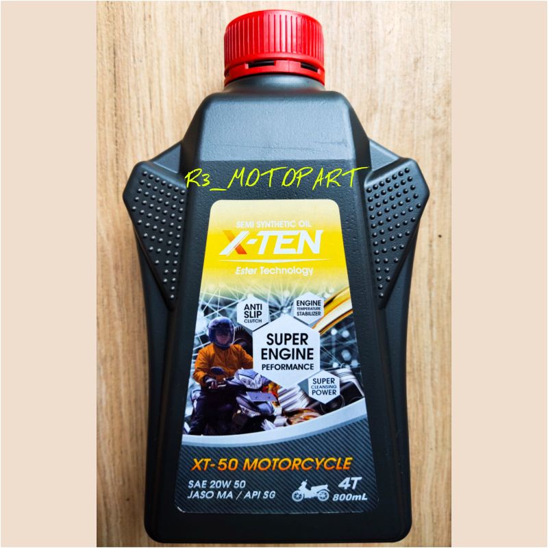 Jual Oli Xten/X-Ten XT-50 20W-50 4T Manual 800ml | Shopee Indonesia
